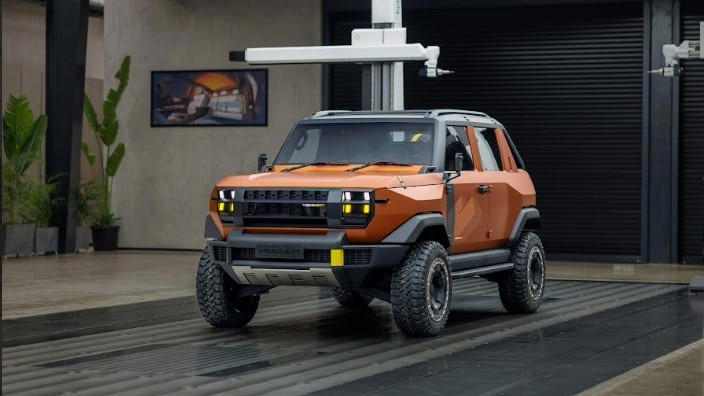 Mahindra Vision SXT concept: A pickup-inspired Thar model?