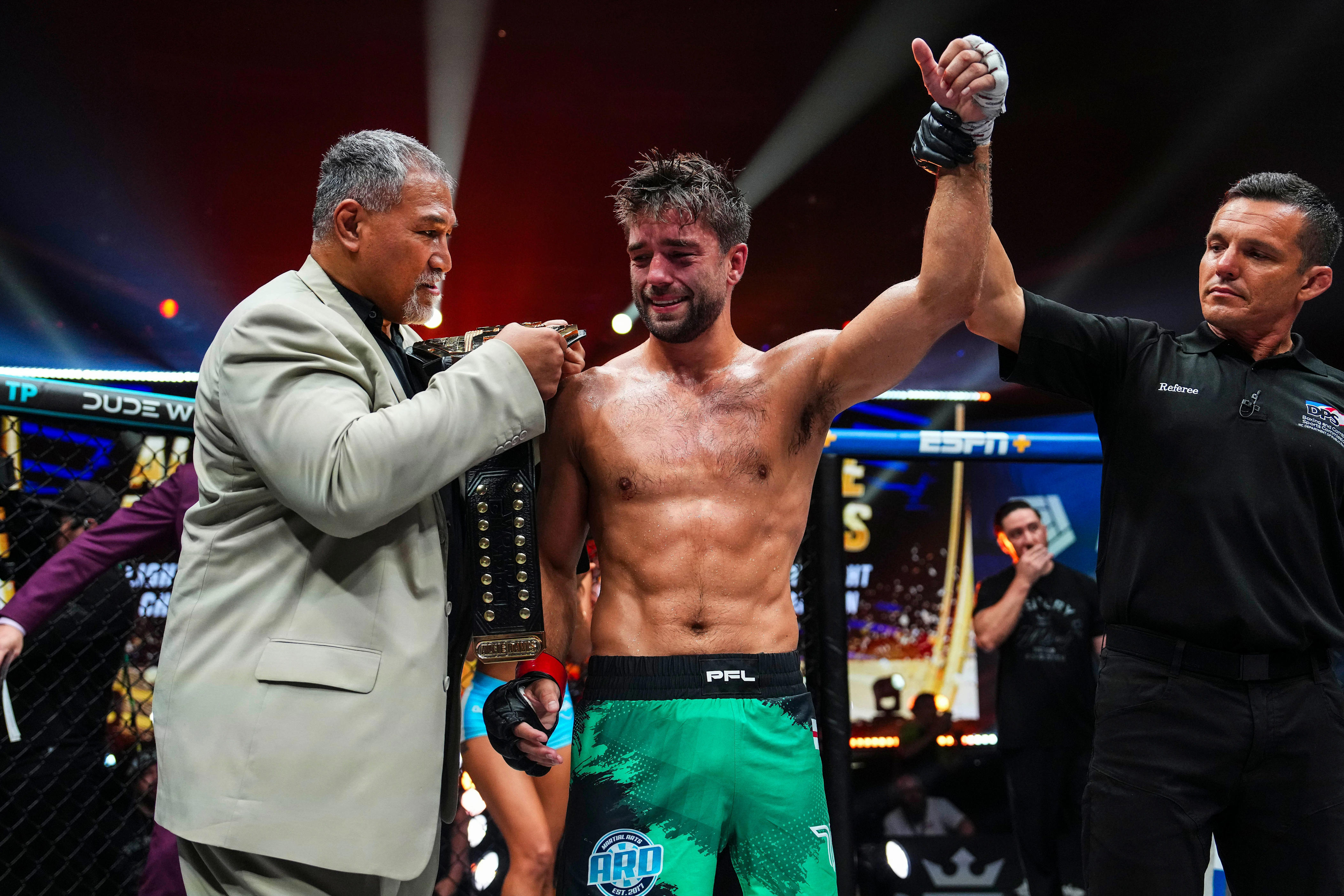 2025 PFL World Tournament 9 results: Alfie Davis upsets Gadzhi ...