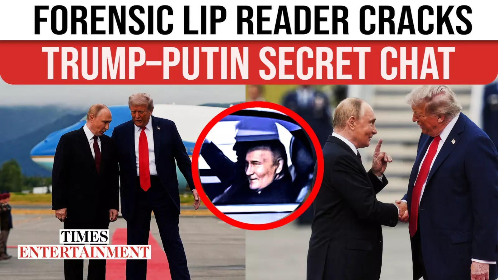 Secret Tarmac Talks: Lip Reader Decodes Trump & Putin's Secret Exchange