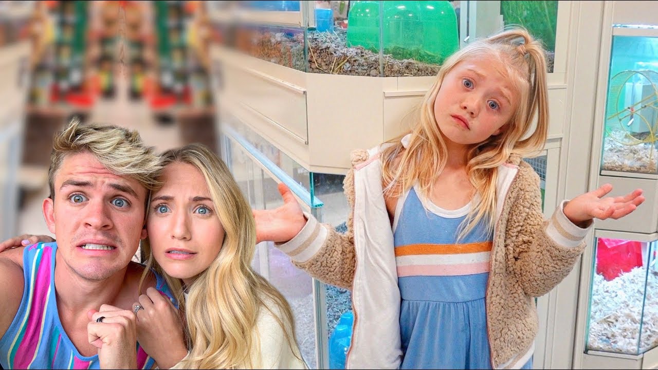6-Year-Old Daughter Chooses Any Pet at the Pet Store