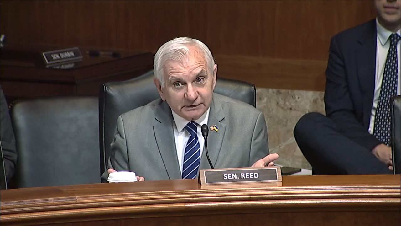 'Have You Ever Fired An Automatic Weapon?': Sen. Jack Reed Scolds Pam ...