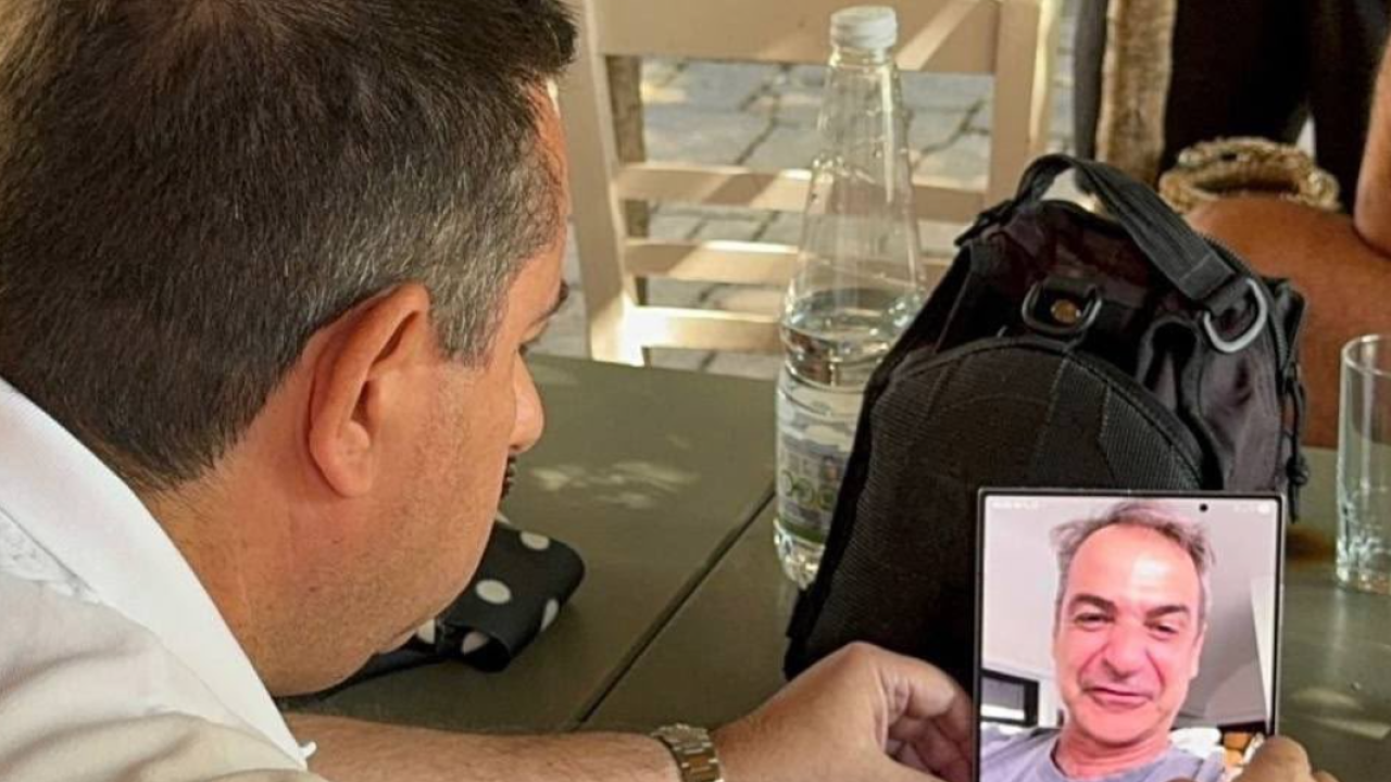 Επικοινωνία Μητσοτάκη με τον πρόεδρο της κοινότητας Βολισσού Χίου