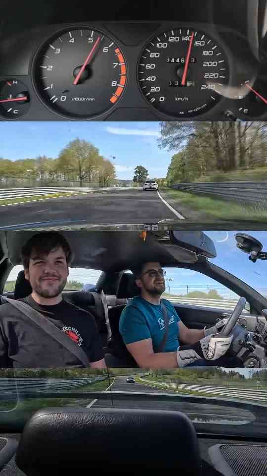 Honda Prelude BB9 vs Audi RS6 Nürburgring