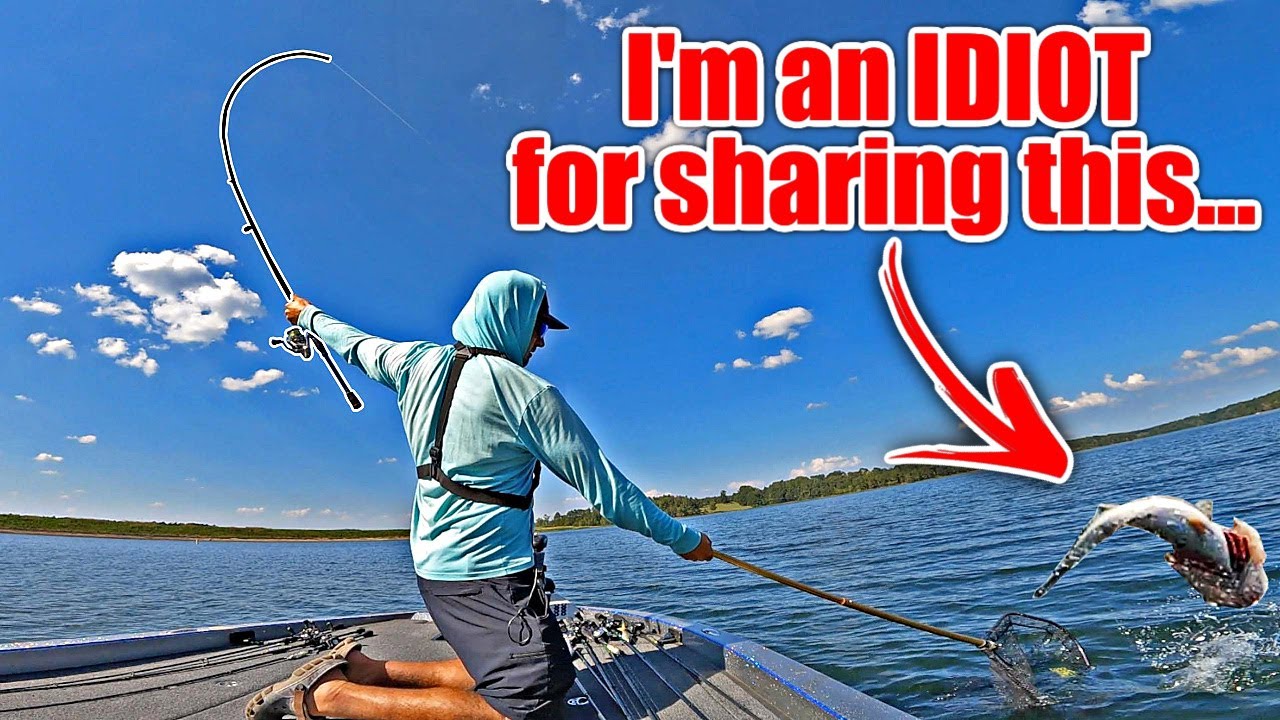 A finesse rig is only way to trick giant trophy bass