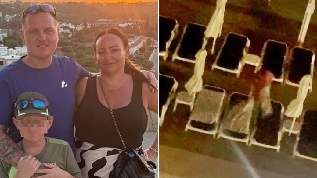British mum's late night revenge on sunbed hoggers