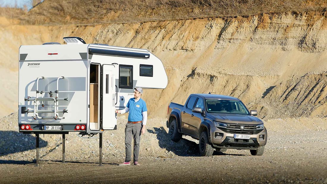 Tischer Box 230 S im Test mit VW Amarok: Absetzkabine für flexible ...