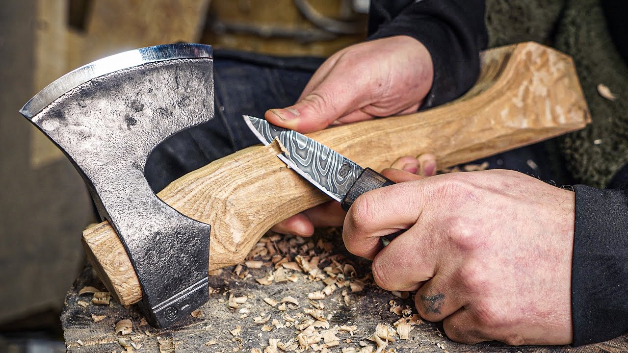 I Made an Axe Handle from Scratch