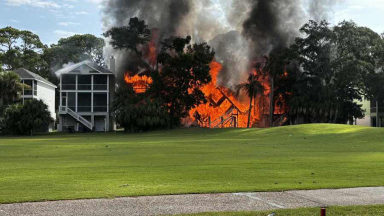 BREAKING: Major fire on Fripp Island