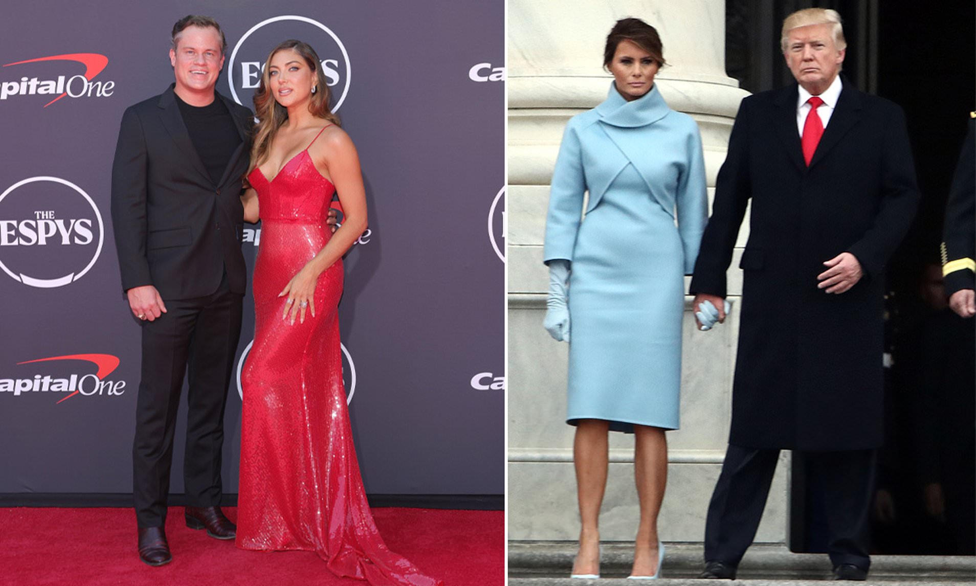 Pookie and Jett's throwback Trump photo sends the internet wild