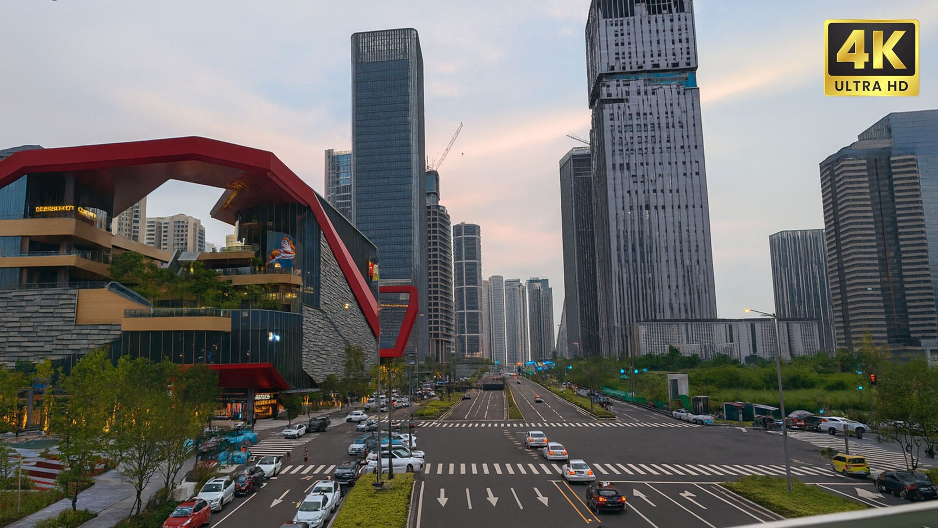 Walking inside 8D Forest Mall – China 4K