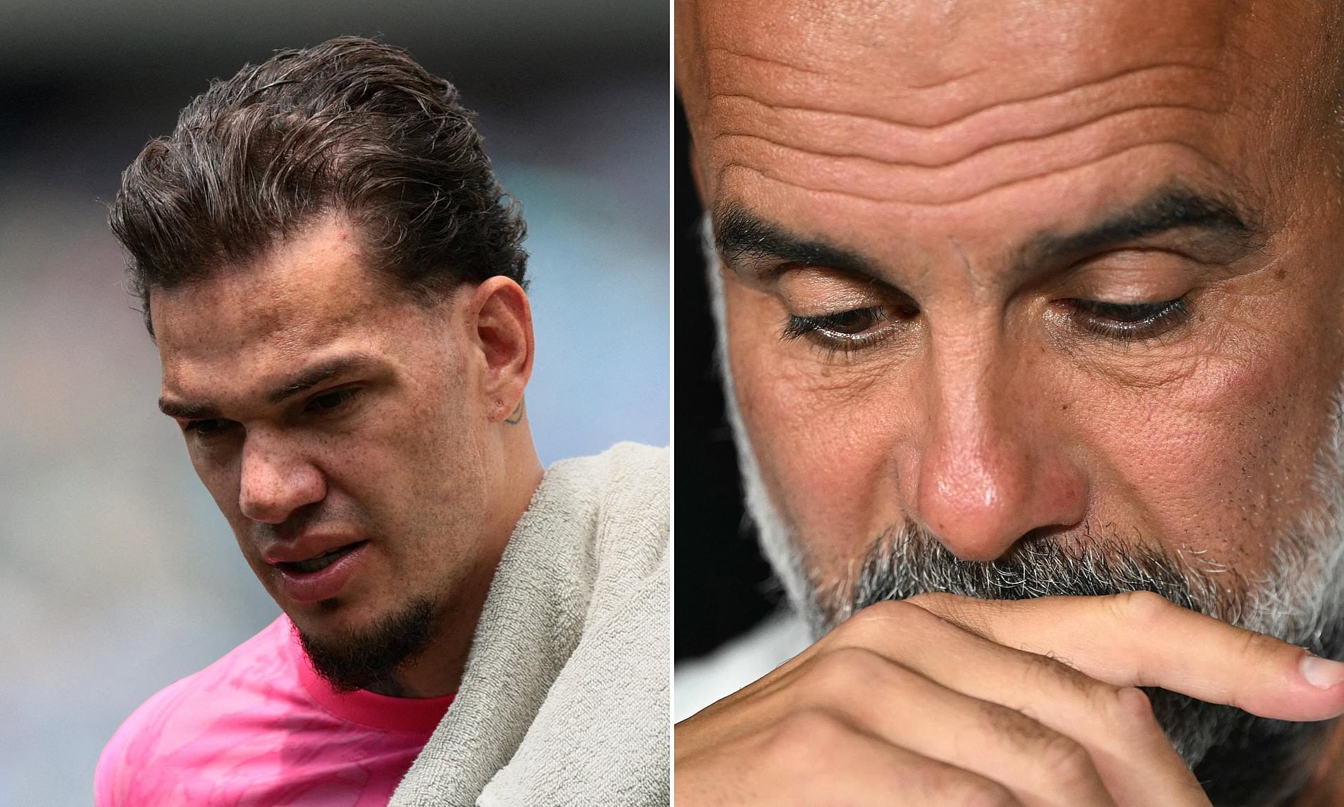 Ederson LEFT OUT of Man City squad to face Wolves amid transfer speculation
