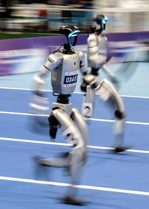 Robot Olympics underway as bots fight for medals in Beijing