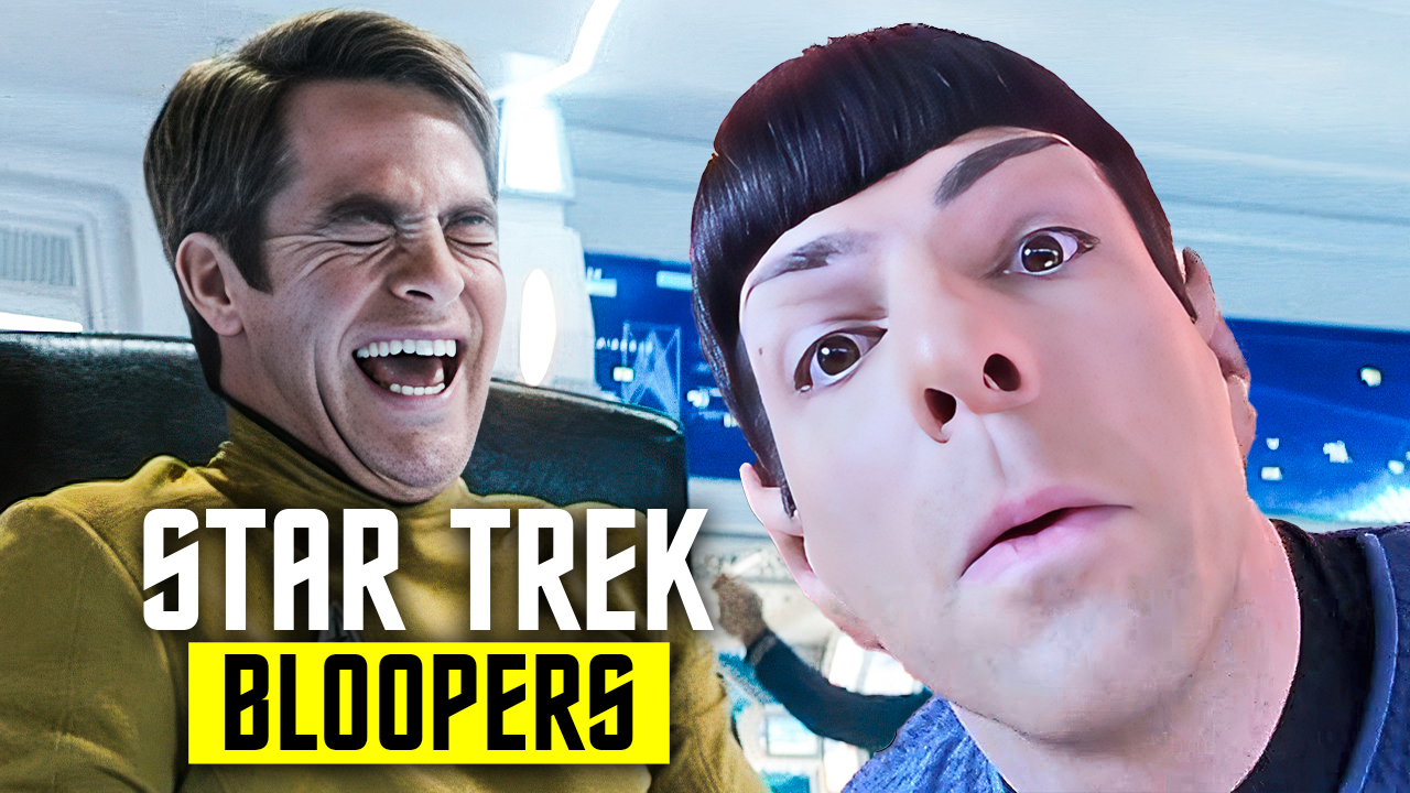 The Funniest Star Trek Bloopers with Chris Pine & Benedict Cumberbatch