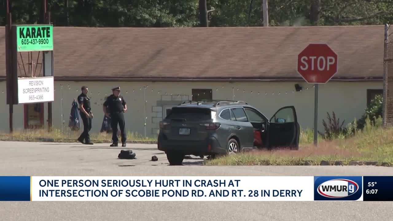 Motorcyclist seriously injured after crash in Derry, police say