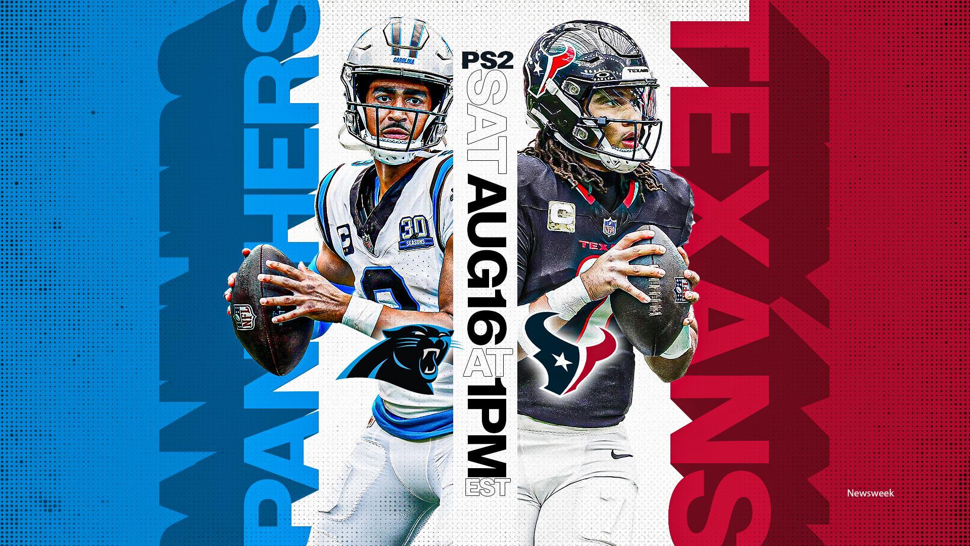 How to Watch Carolina Panthers vs Houston Texans: Live Stream NFL ...