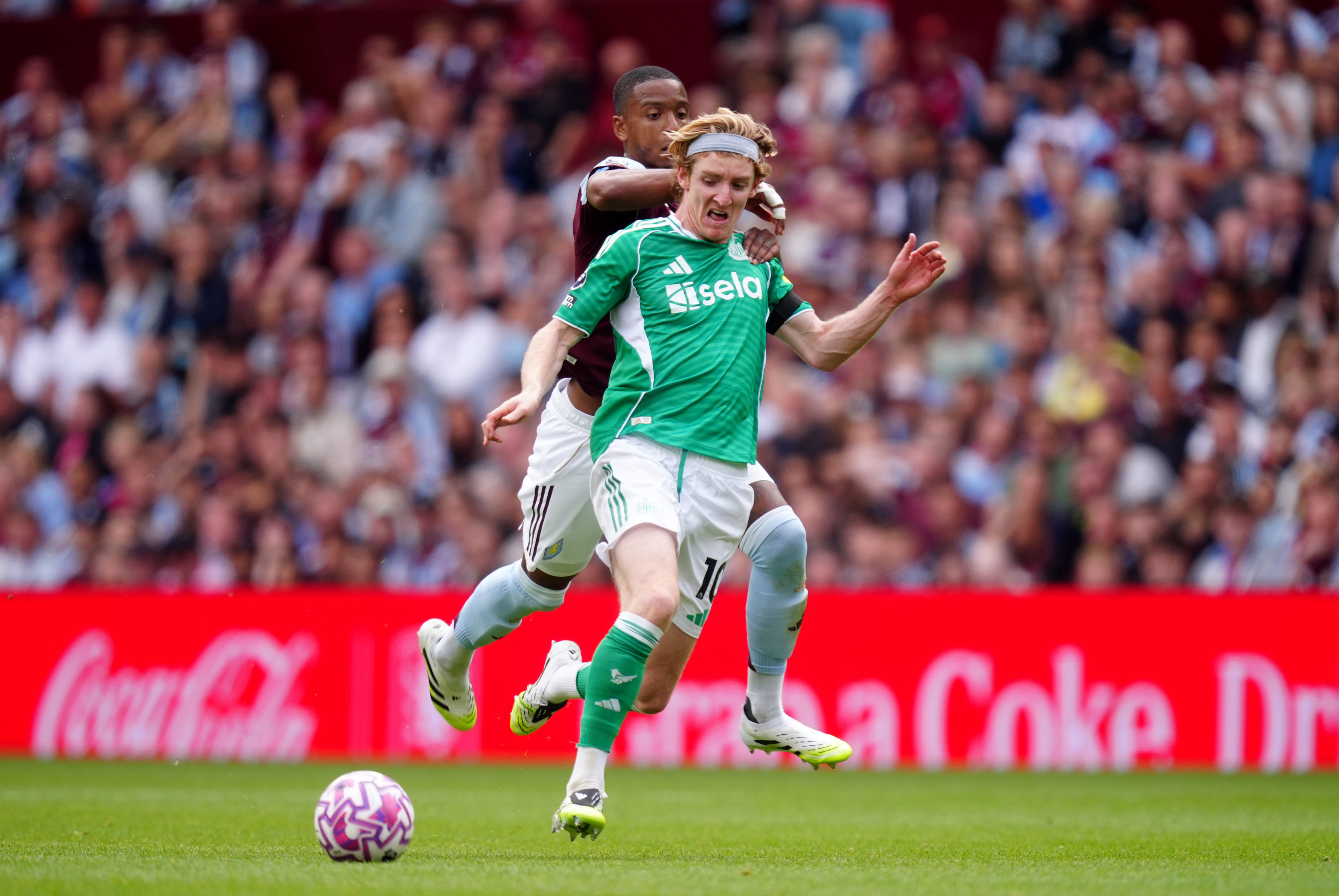 Aston Villa vs Newcastle live: Hosts cling on for a point after Ezri ...