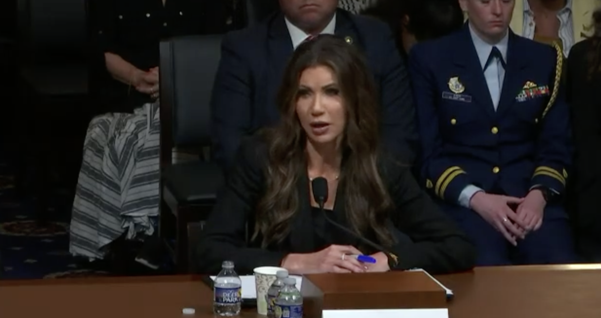 'We Are Complying': Secretary Kristi Noem Barks Rabid Lies At Rep ...