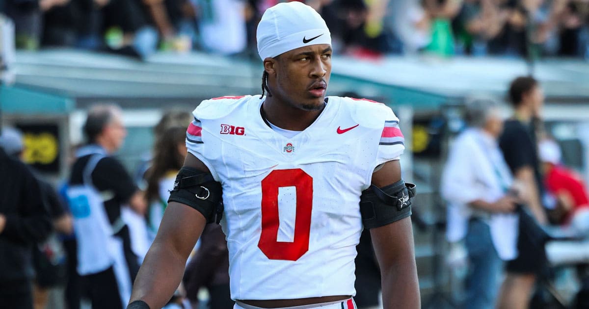 Buckeyes linebacker Sonny Styles earns ‘Block O’ jersey honor