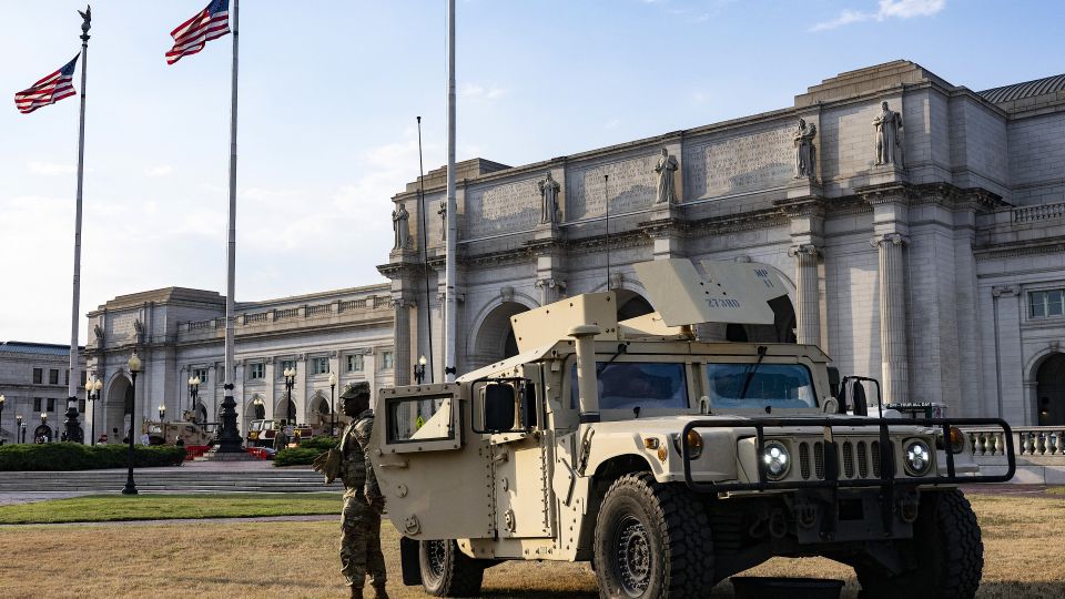 Six GOP-led states to send hundreds of National Guard troops to DC as ...