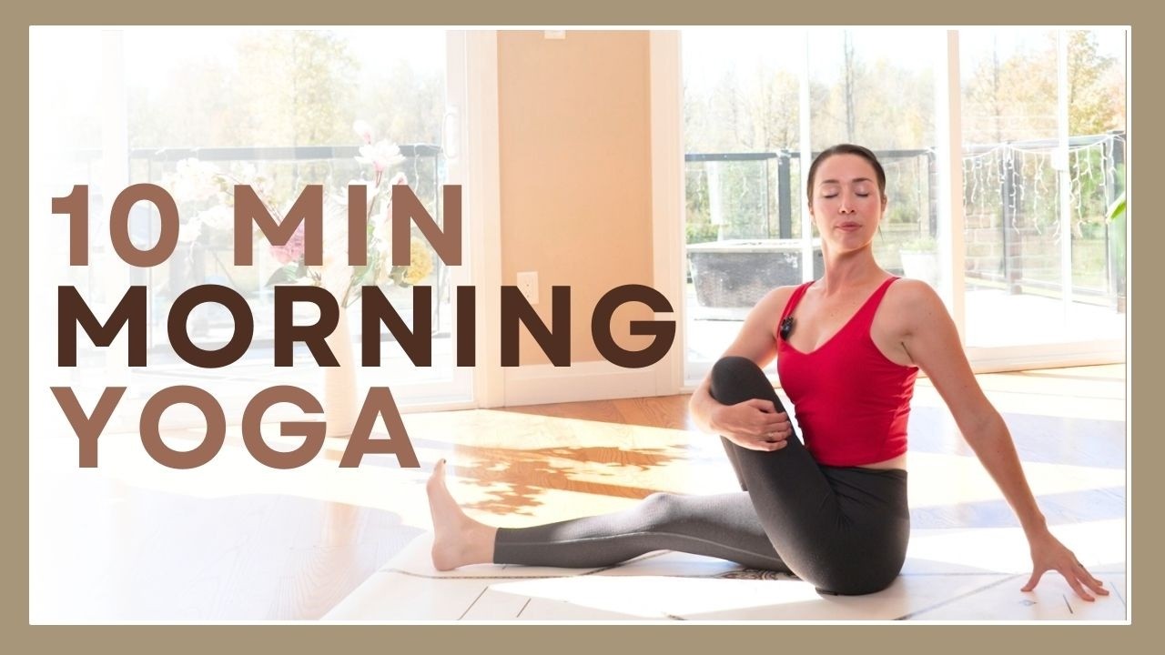 10-Minute Gentle Morning Yoga for Beginners (No Props)
