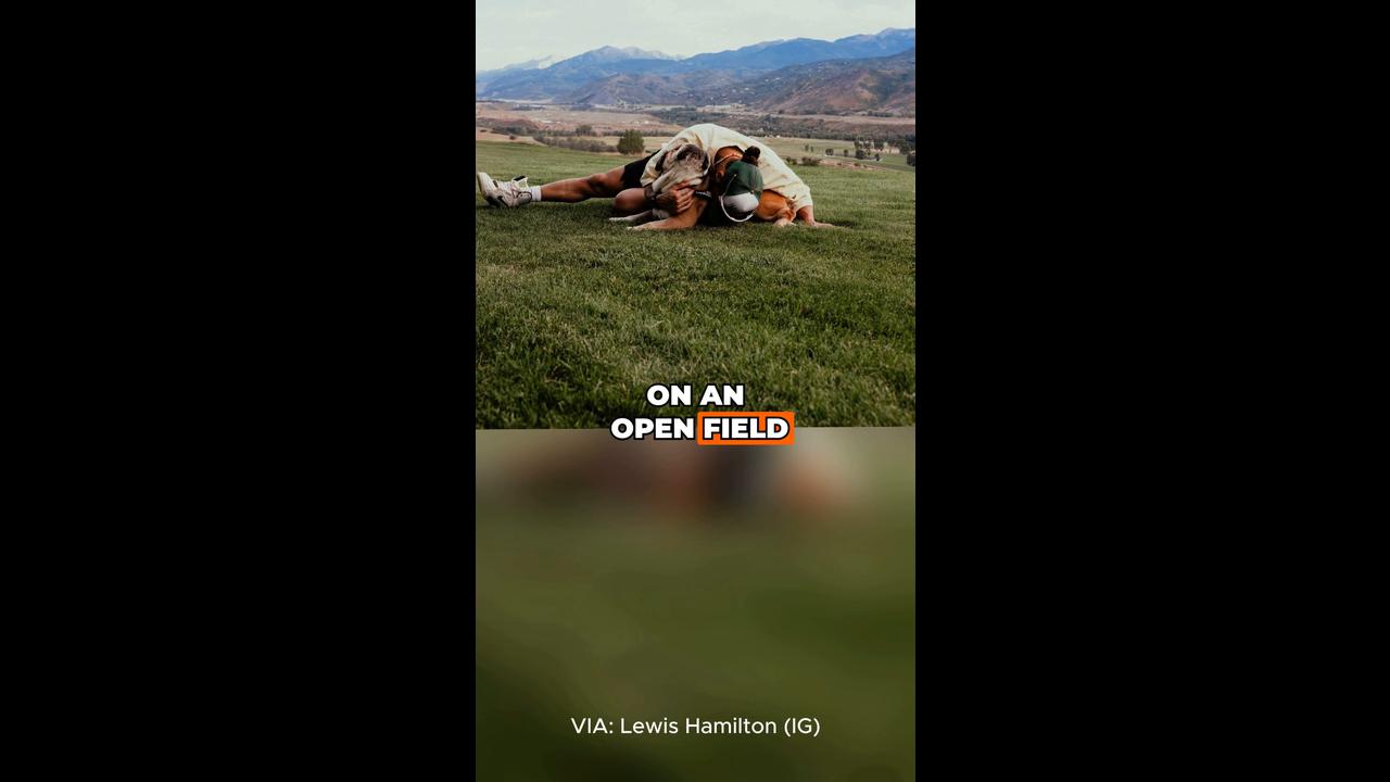 Lewis Hamilton shares a summer break check-in with a post on social media ☀