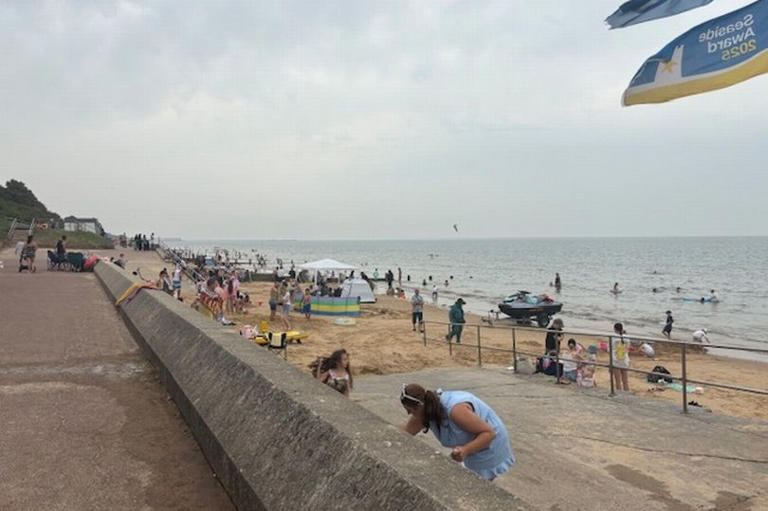 'I went to the gorgeous, clean Essex beach that's busy - even on a ...