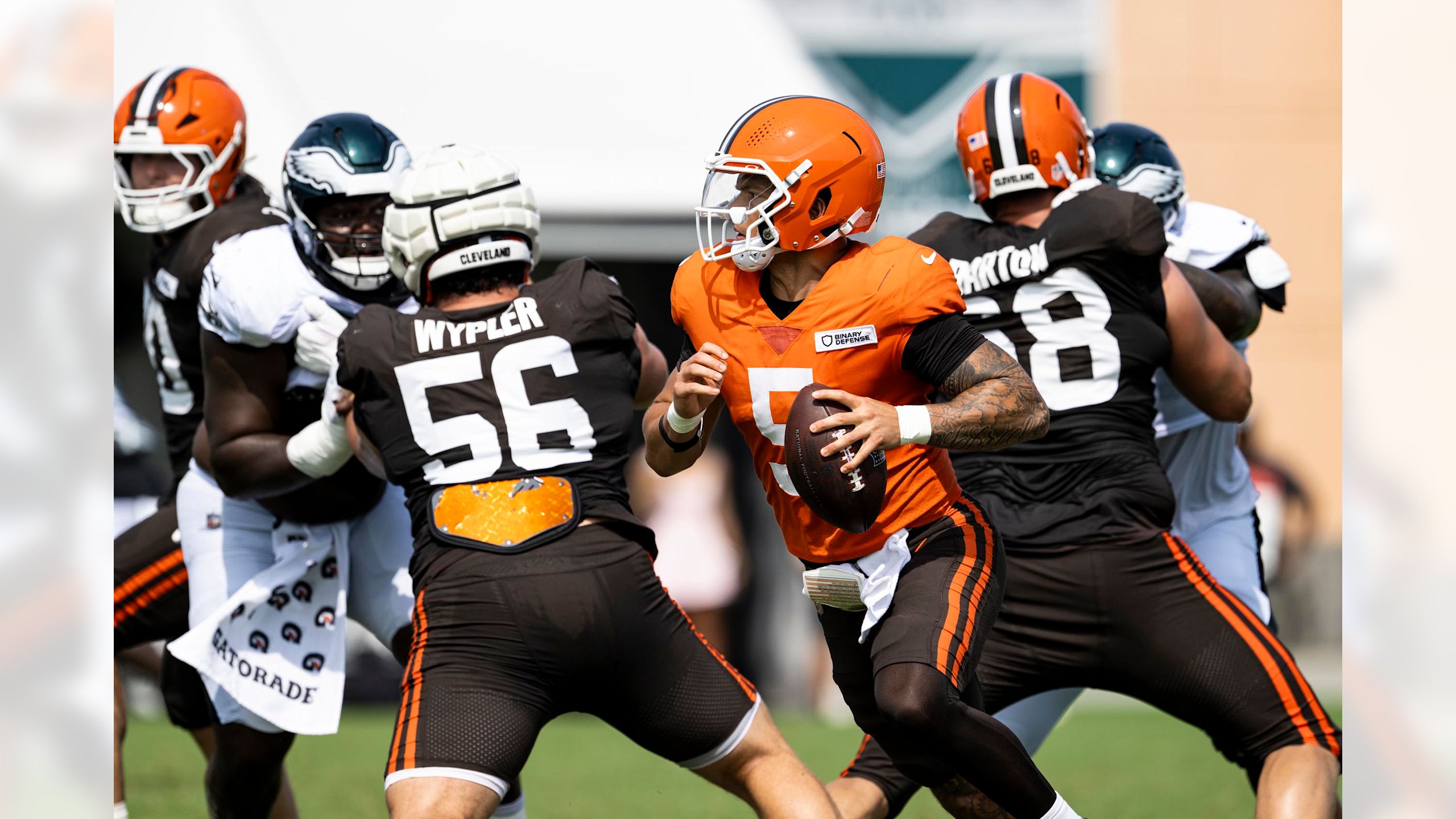 5 Observations About Browns Defense Dominating The Eagles In Joint Practice