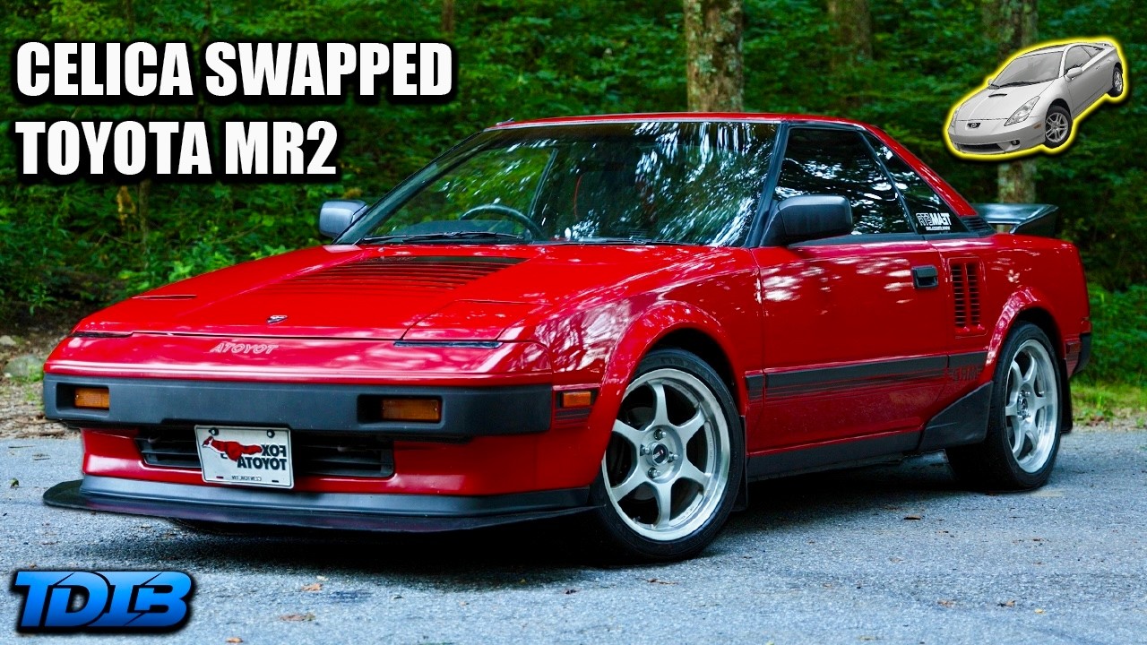 Incredible Toyota Celica swapped MR2 built with four hundred dollar engine