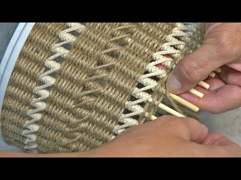 Easy Weaving Technique for Stunning Home Decor