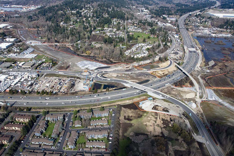 Puyallup drivers: Plan ahead for highway lane closures early next week