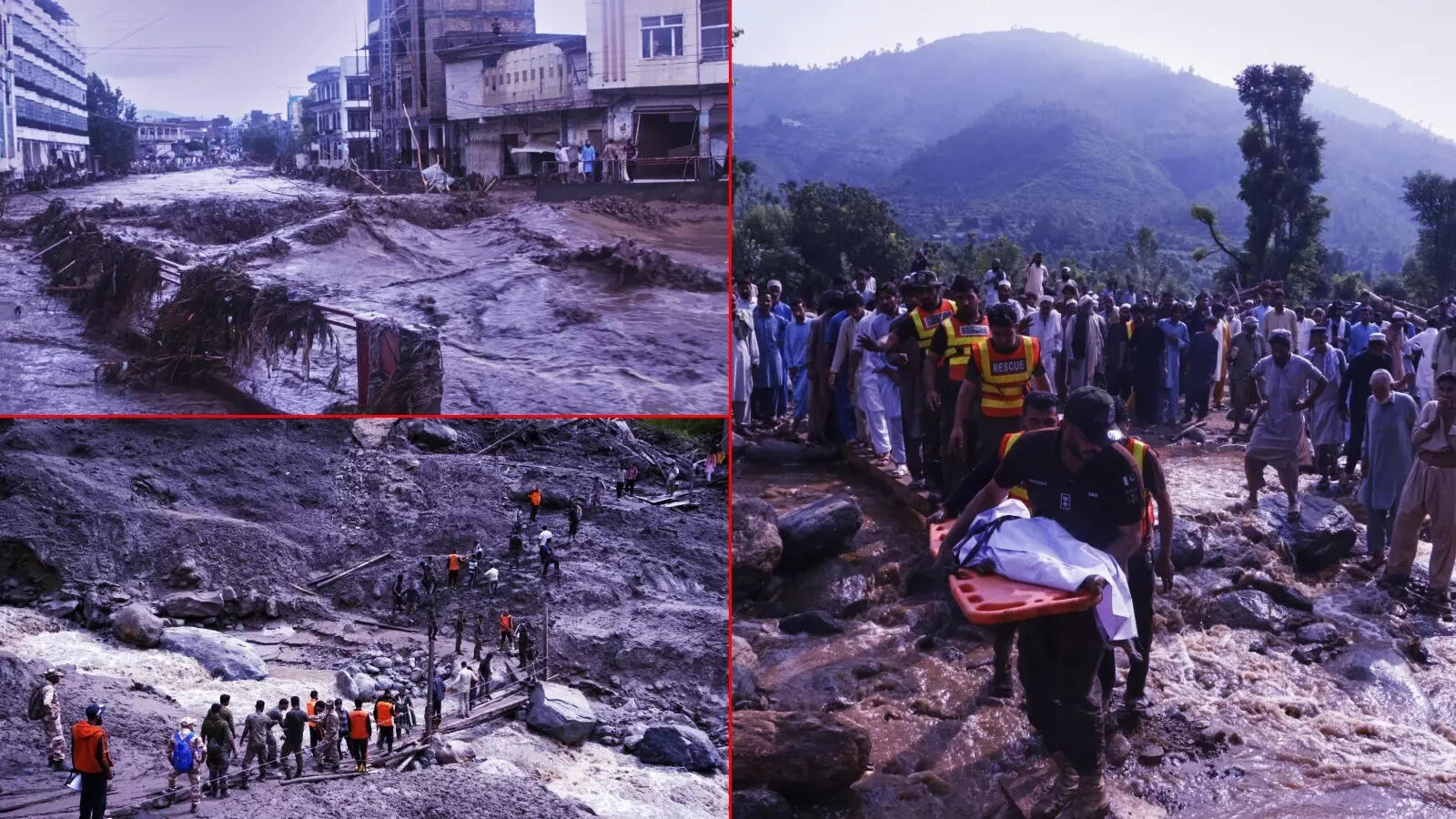 'Death staring in face': Pakistan floods leave 344 dead; helicopter ...