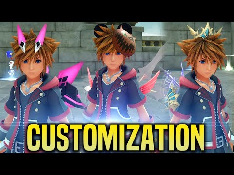Cosmetic Customization Is Finally Real in Kingdom Hearts 3