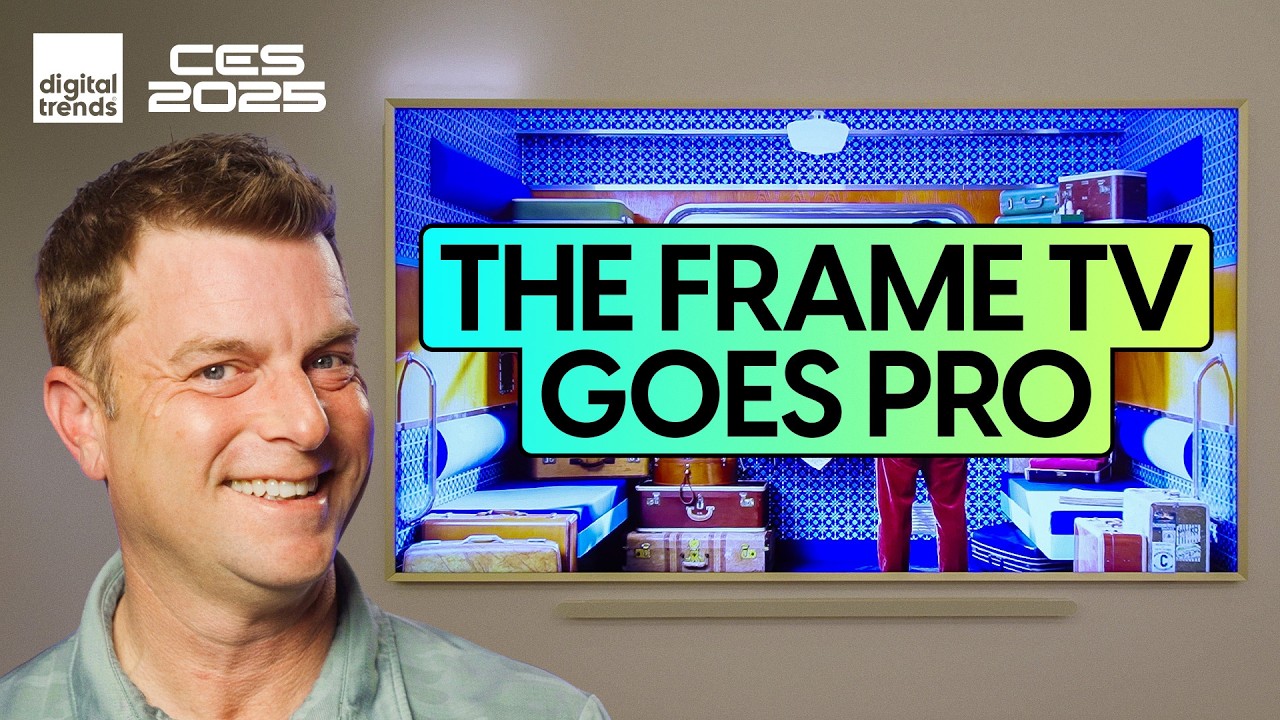 Samsung Frame Pro TV adds wireless mini-LED features