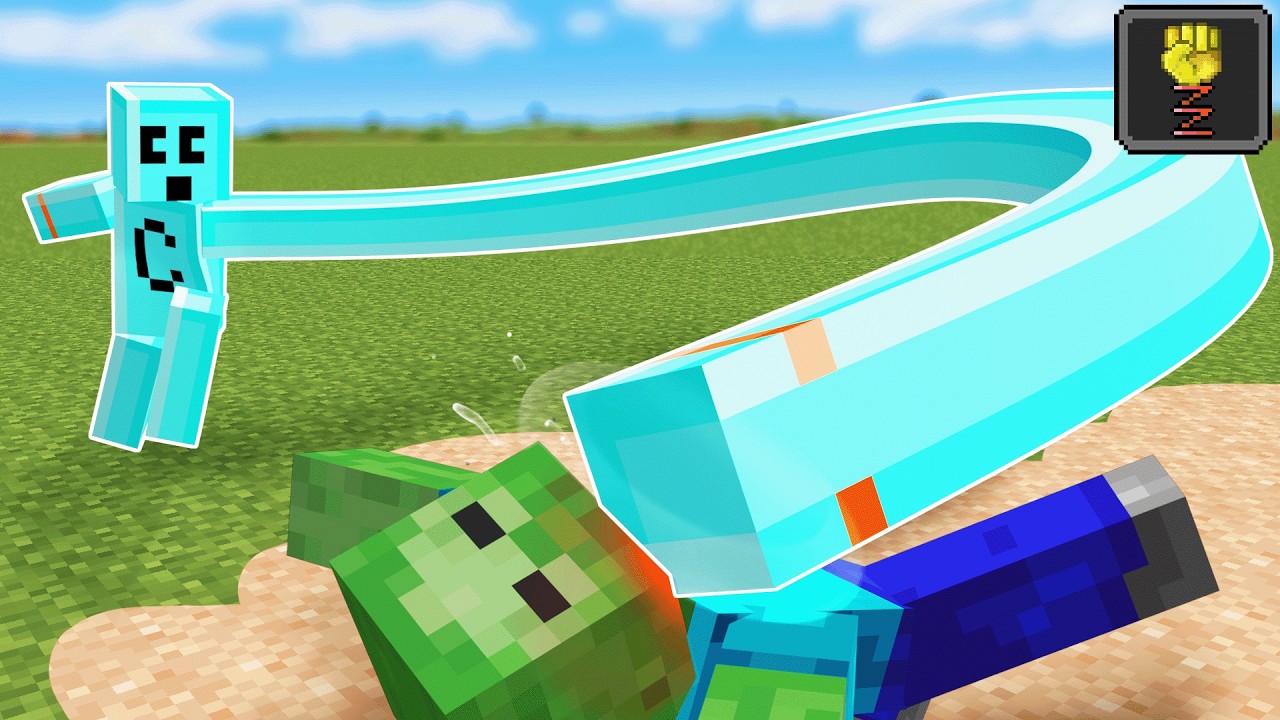 What Happens When Your Punches Get Stronger in Minecraft