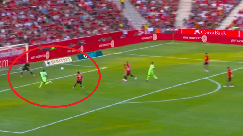 Mallorca - FC Barcelona. Szybkie otwarcie wyniku. Zobaczcie, jak padł gol