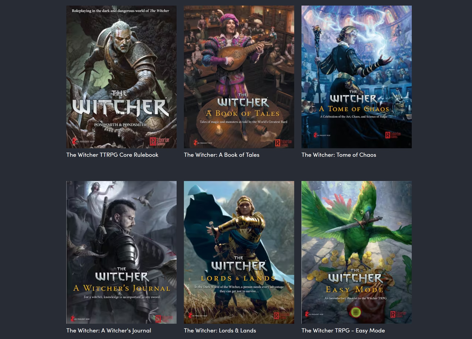 Get $170 worth of RPG books for $15 with the Witcher's TTRPG bundle