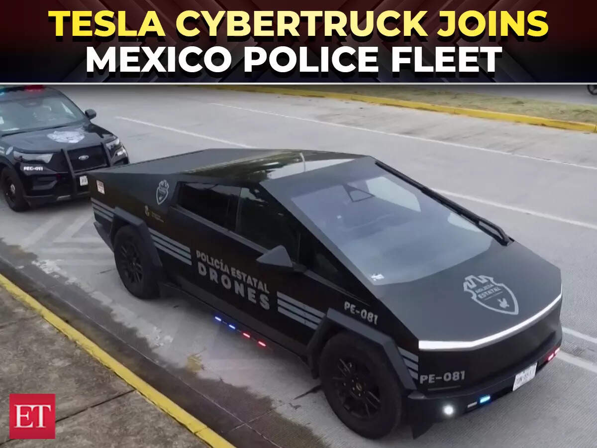 Tesla Cybertruck joins Mexico police fleet ahead of 2026 FIFA World Cup
