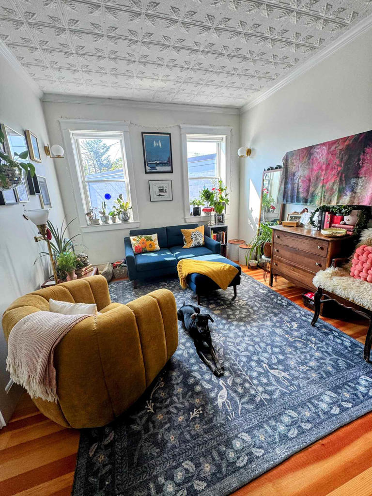 This 500-Square-Foot Apartment's Style Is "Maximalist Whimsigoth Wine Aunt"