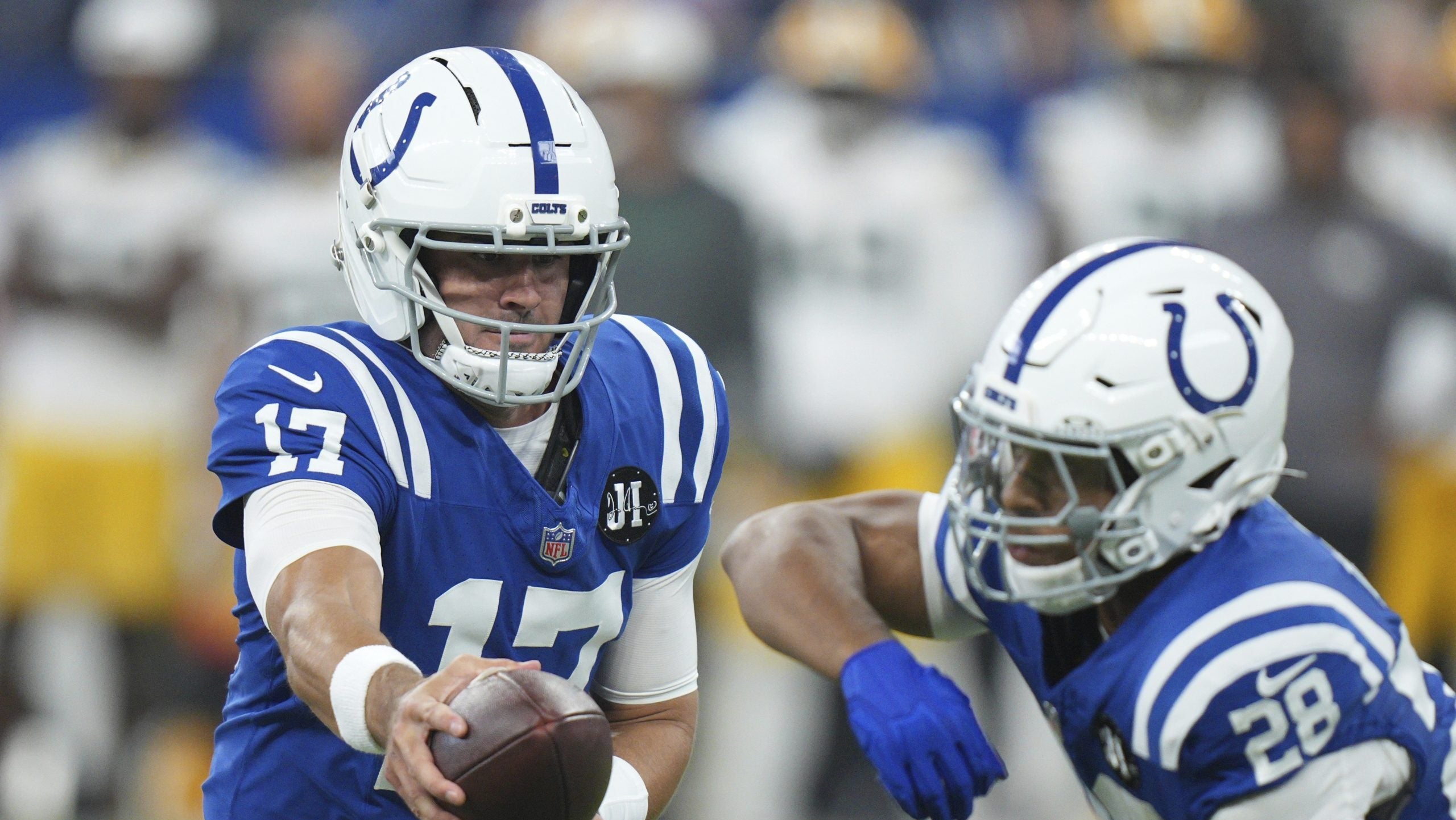 Halftime: Colts hold lead against the Packers
