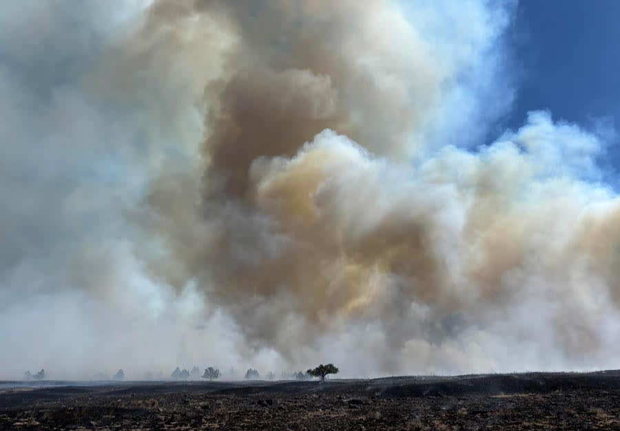 Sand Creek Fire in Fremont County grows to 1,500 acres; evacuation ...