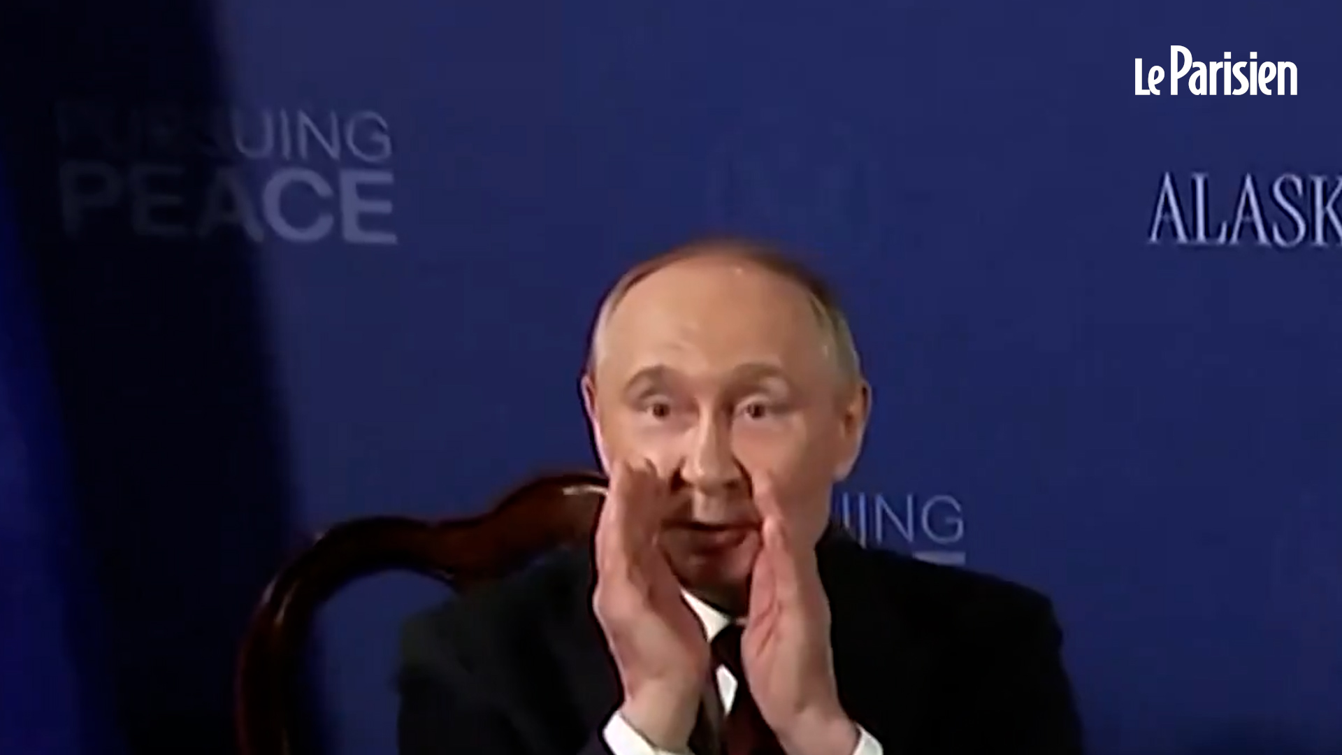 « Thank you press » : les grimaces de Poutine face à la presse américaine