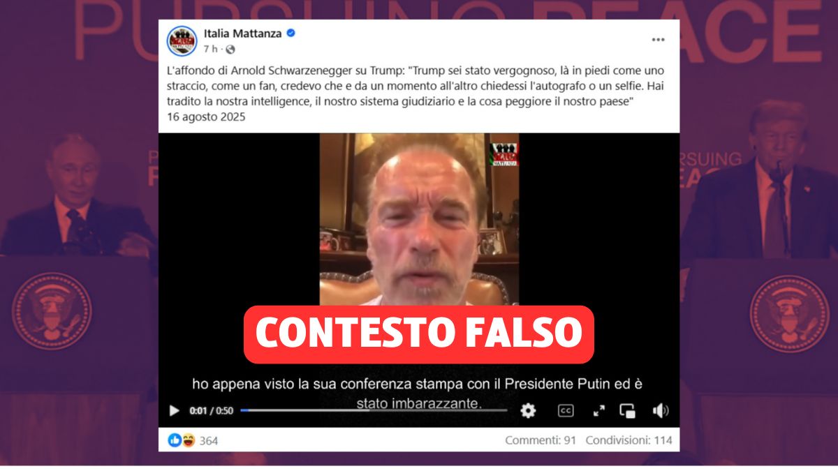 Schwarzenegger contro Trump dopo l’incontro con Putin in Alaska? Il ...