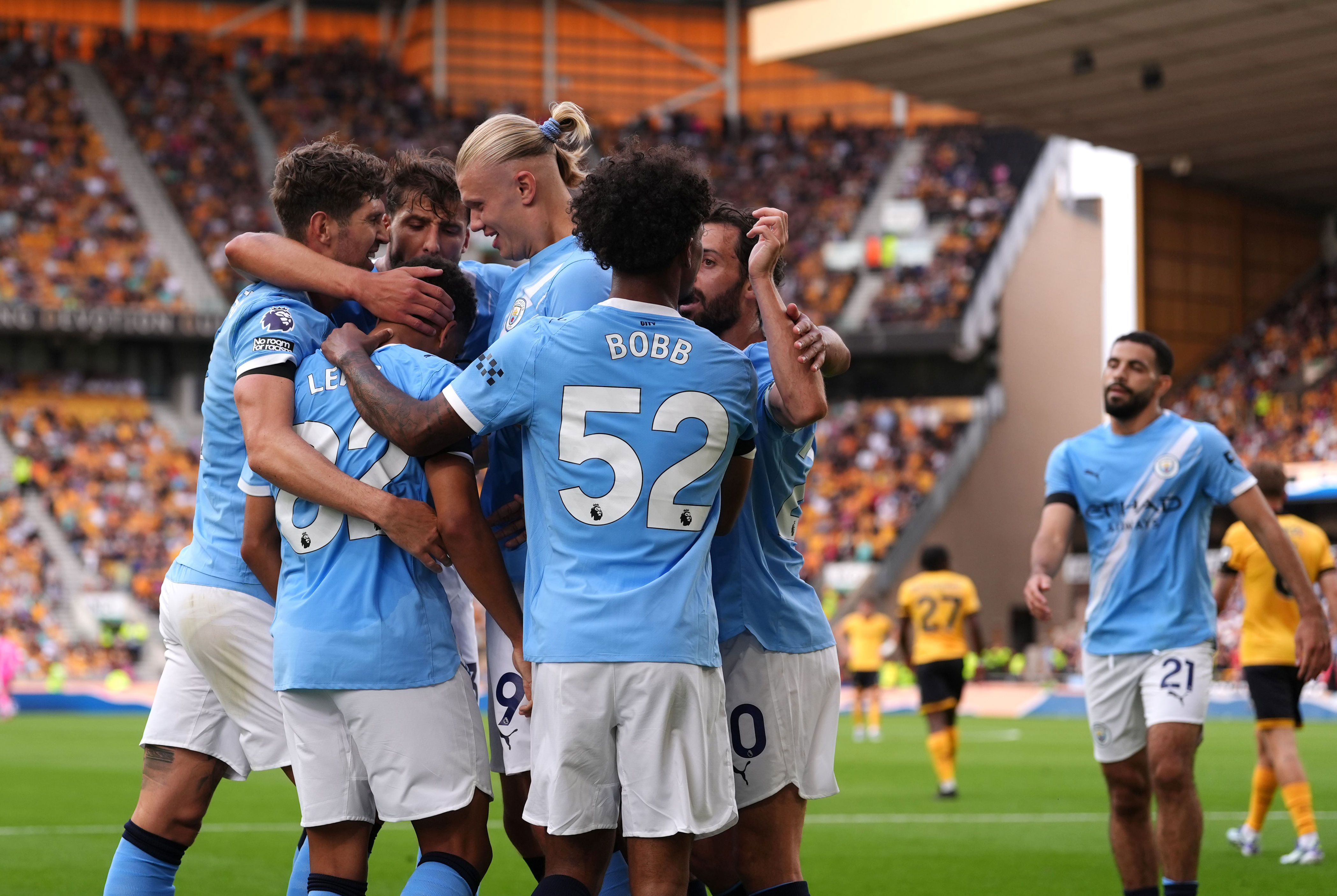 Wolves vs Man City live: Haaland scores twice as visitors demolish ...