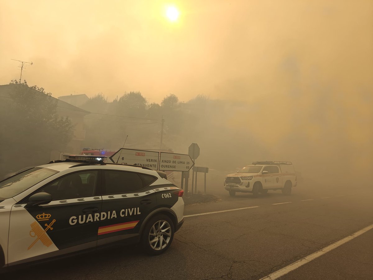 Wildfire Crisis In Spain: Emergency Teams Race To Contain The Flames