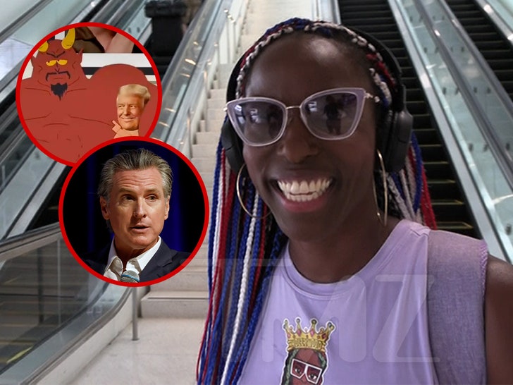 'South Park' Actress, Trump Supporter Janeshia Adams-Ginyard Happy Show ...