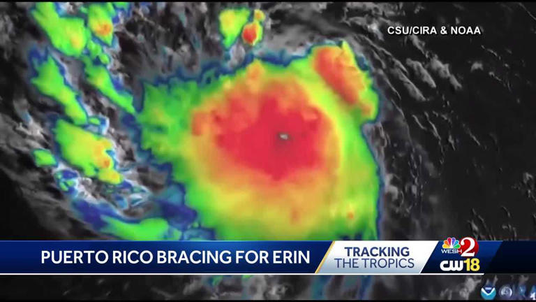 Woman with ties to Orlando braces for Hurricane Erin in Puerto Rico