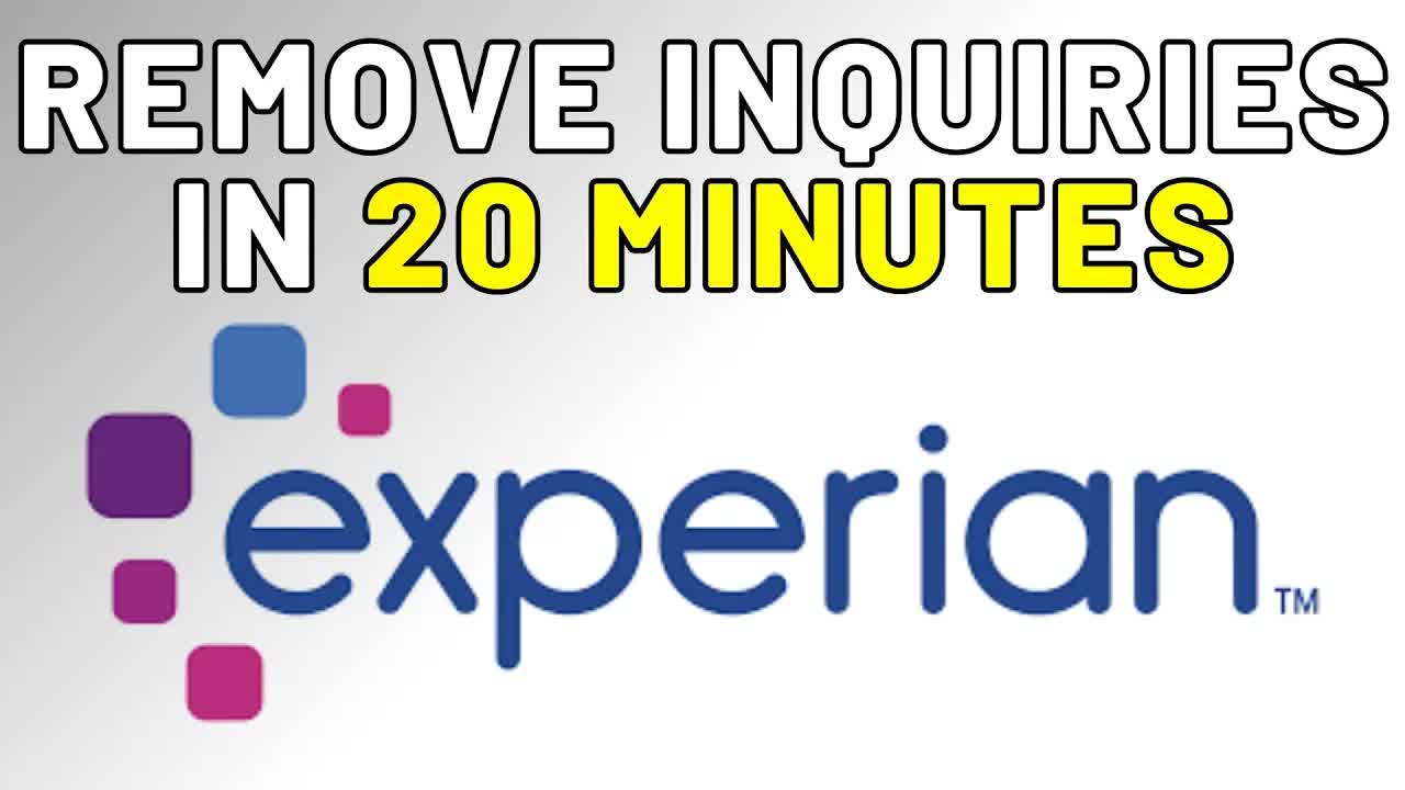 Experian 20 Minute Hard Inquiry Removal Hack 2025