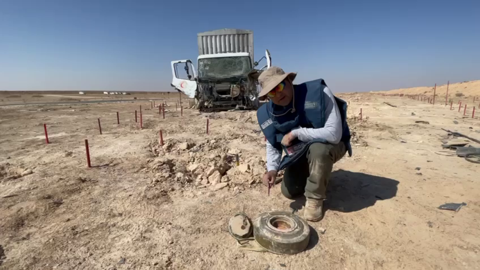 Meet one of the world's foremost mine disposal experts