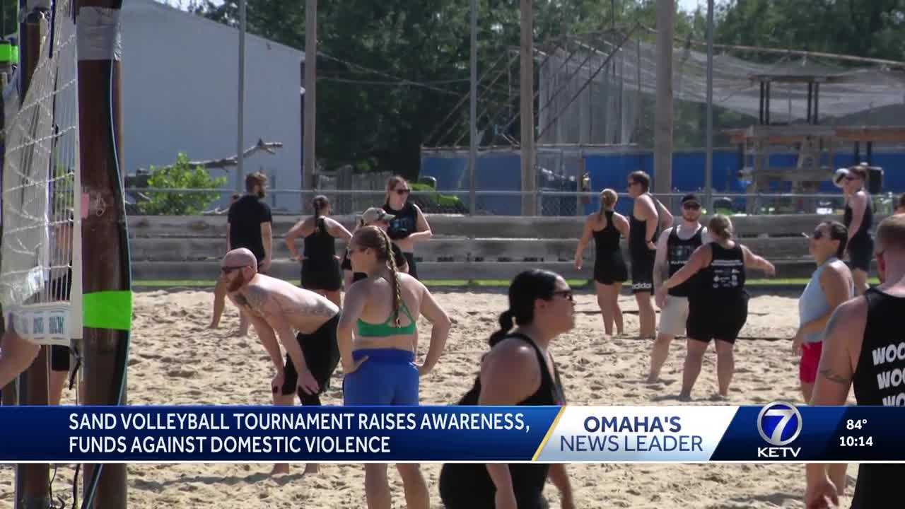 Sand volleyball tournament raises awareness to help prevent domestic ...