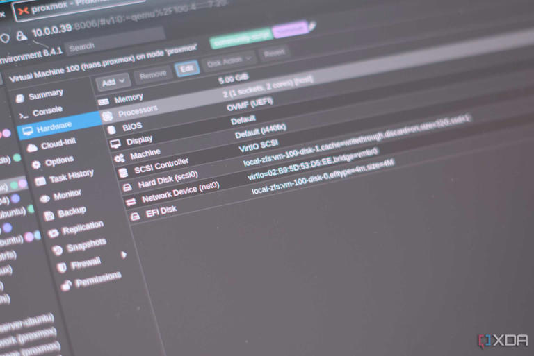 Boost Proxmox VM performance with host CPU passthrough